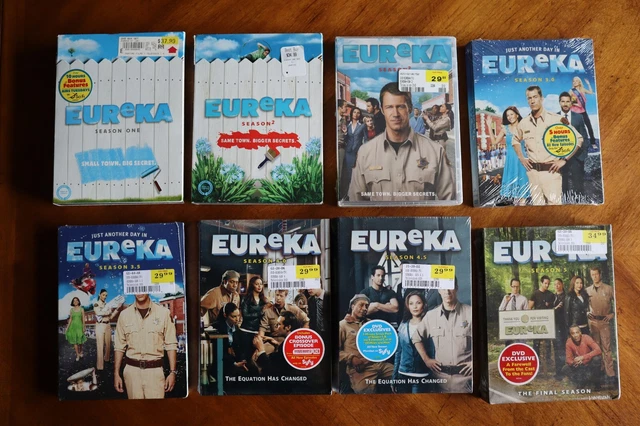 EUREKA TV SHOW Complete Series Seasons 1-5 (DVD) Brand New SEASON 2 ...