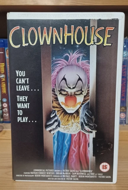 CLOWNHOUSE (BIG BOX VHS) **Very Rare** Horror £59.99 - PicClick UK