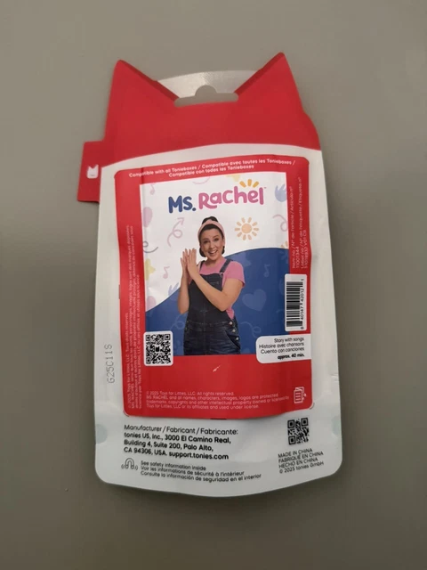 MS RACHEL TONIES Sing Along Tonies - Songs For Littles - Baby Toddler ...