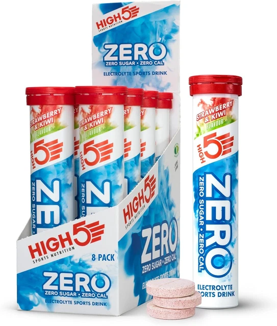 HIGH5 ZERO ELECTROLYTE Tablet Hydration Tablets Enhanced with VitaminC ...