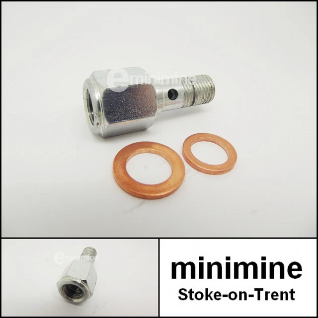 CLASSIC MINI HYDRAULIC Brake Light Switch Banjo Bolt 7H7995 Pre 1976 ...