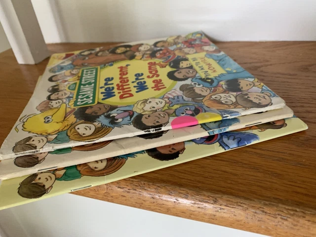 SESAME STREET WE'RE Different, We're the Same 3 Copies Paperback 1992 £ ...