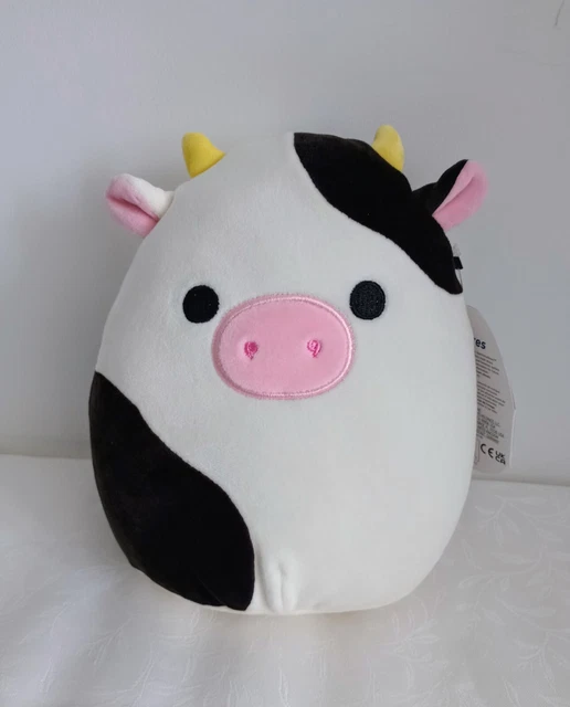 SQUISHMALLOWS CONNOR THE Cow 7.5" / 18cm BNWT Plush Toy Gift £18.00 ...