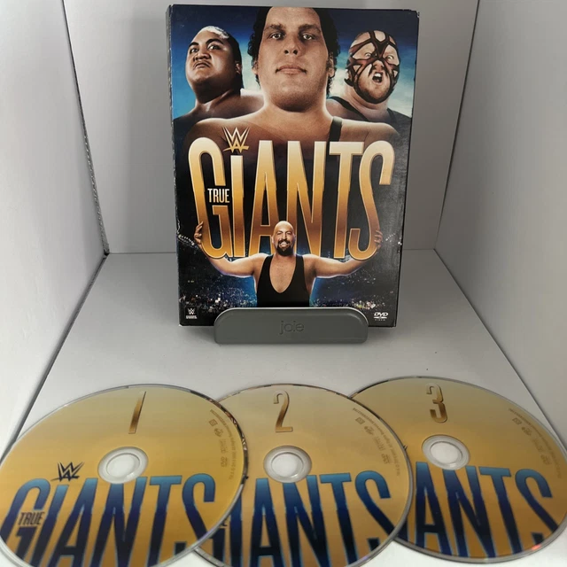 WWE: TRUE GIANTS (DVD, 2014, 3-Disc Set) Andre The Giant, The Big Show ...