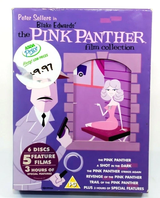 THE PINK PANTHER Film Collection 5 Film DVD 2020 2014 - DVD 1EVG The £8 ...