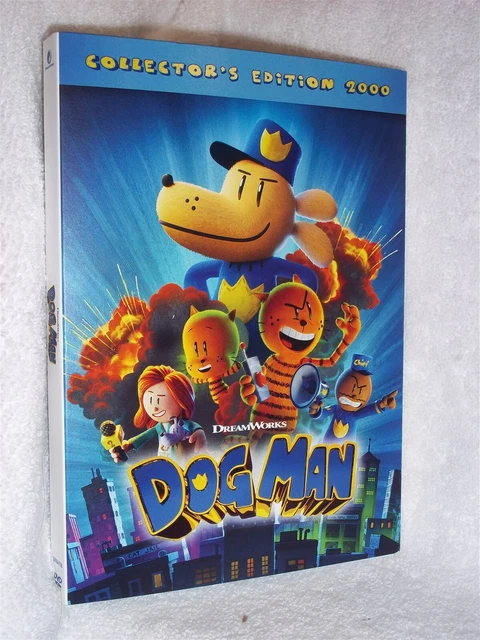 DOG MAN (DVD, 2025) Peter Hastings comedy animation family adventure ...