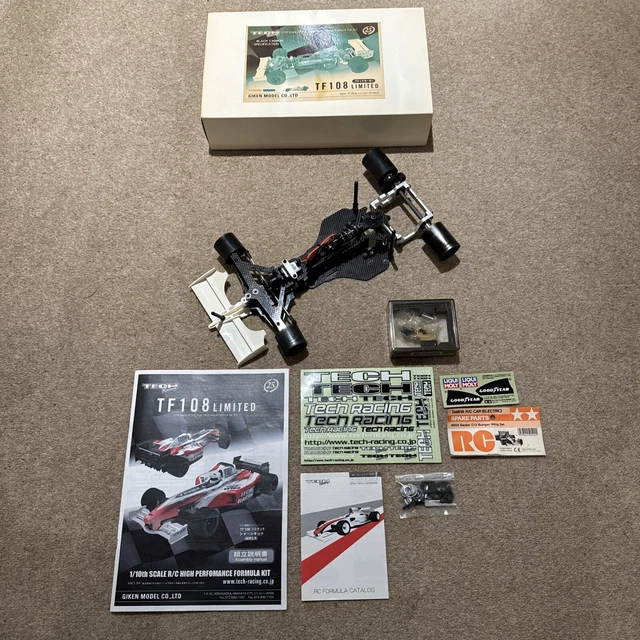 TECH RACING TF108 F1 25Th Anniversary Limited Edition Carbon New Build ...