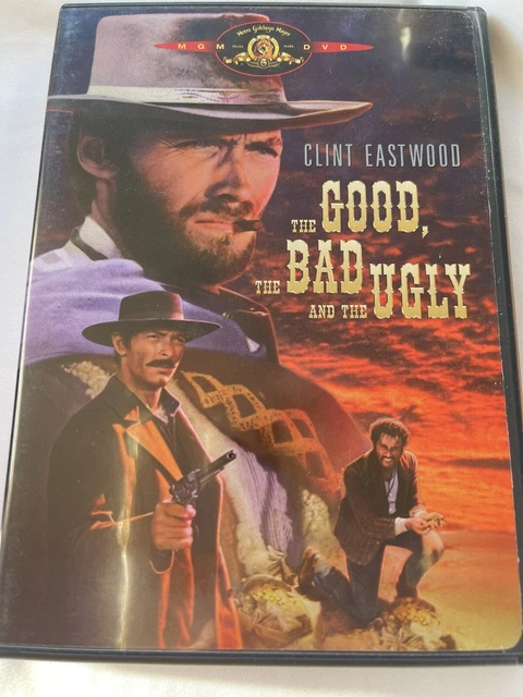 THE GOOD, THE Bad And The Ugly DVD Widescreen Clint Eastwood 1966 Movie ...