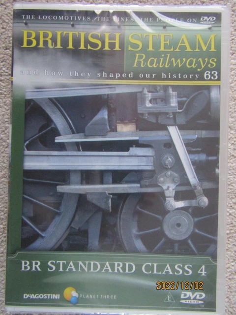 BRITISH STEAM RAILWAYS (No.63) BR Standard Class 4 DVD £4.99 - PicClick UK