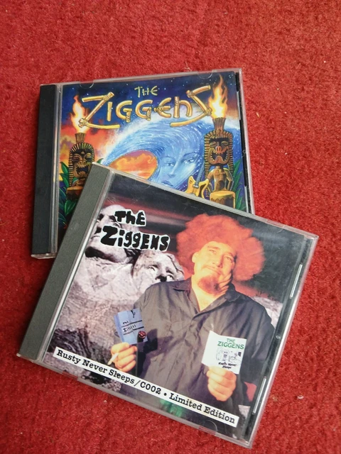 CDS ZIGGENS &POMONA Lisa" & "Rusty Never Sleeps/C002" x 2 US ...