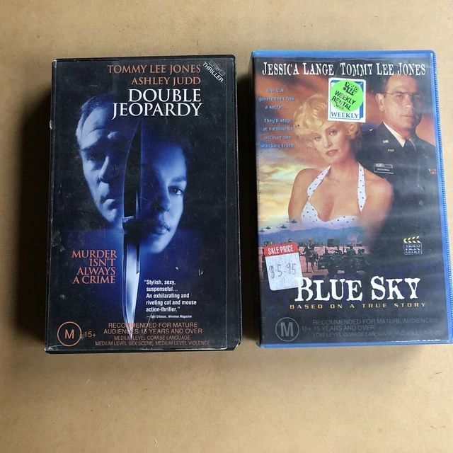 TOMMY LEE JONES Ashley Judd Jessica Lange Thriller 2 Ex-Rental VHS ...