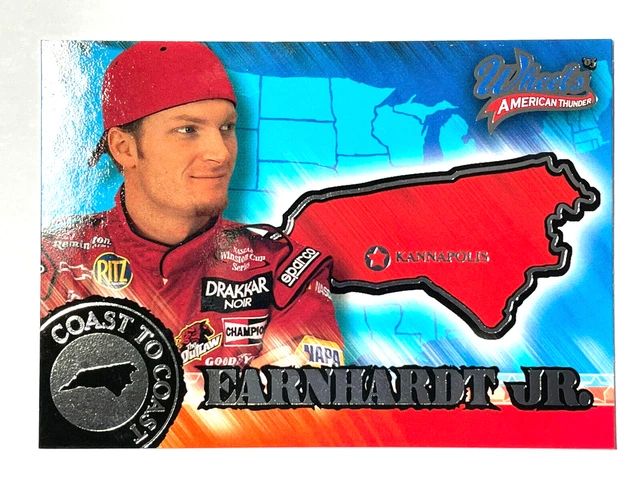 CARTE DE COURSE HOF'er DALE EARNHARDT JR 2003 roues American Thunder ...