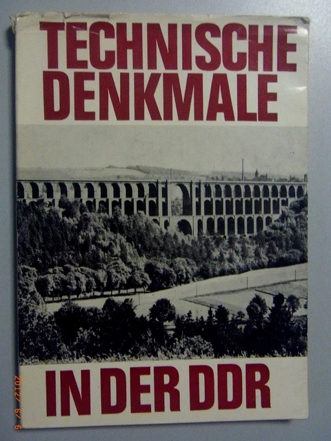 TECHNISCHE DENKMALE IN der DDR GDR 1977 EUR 24,75 - PicClick FR