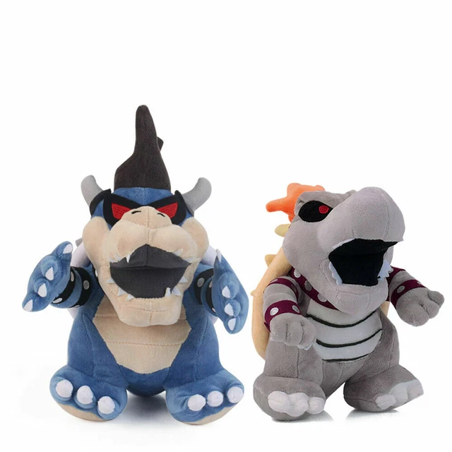 SUPER MARIO BROS Dry Bones Bowser Koopa Stuffed Plush Doll Soft Toy 10 inch Gift £13.71 ...