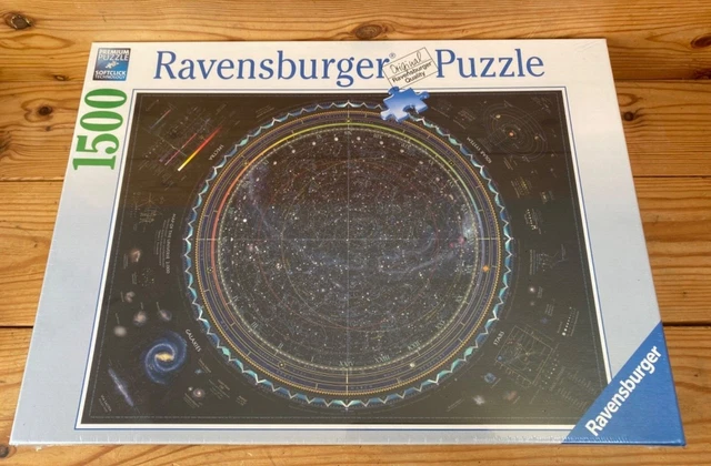 RAVENSBURGER - MAP of the Universe - 1500 Piece Jigsaw Puzzle - New and ... RAVENSBURGER - MAP of the Universe - 1500 Piece Jigsaw Puzzle - New and ...