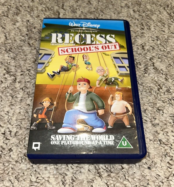 RECESS SCHOOL'S OUT Walt Disney VHS Video £7.99 - PicClick UK