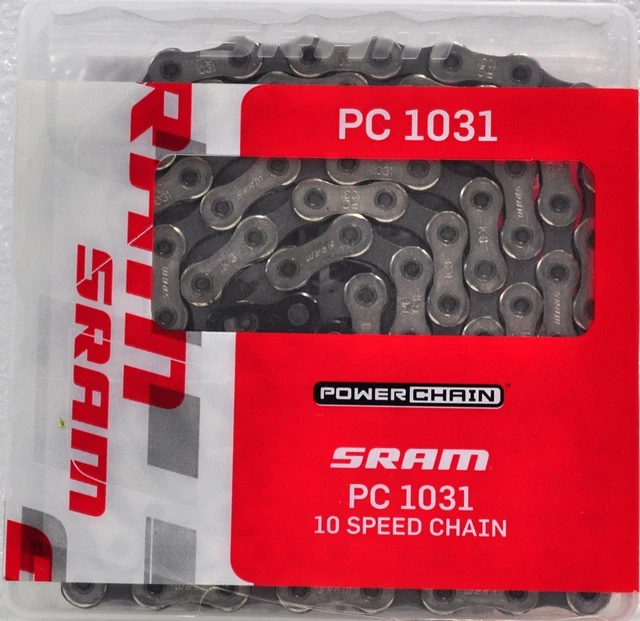 SRAM PC 1031 10 Spd Chain, 114 links, Connector Include, NIB $50.70 ...