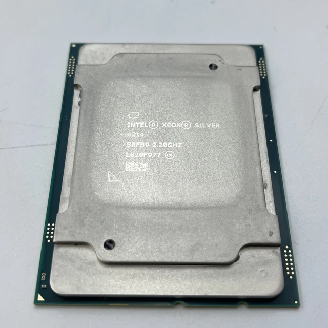 INTEL 12-CORE XEON Silver 4214 2.2GHz CPU Processor SRFB9. $149.99 ...