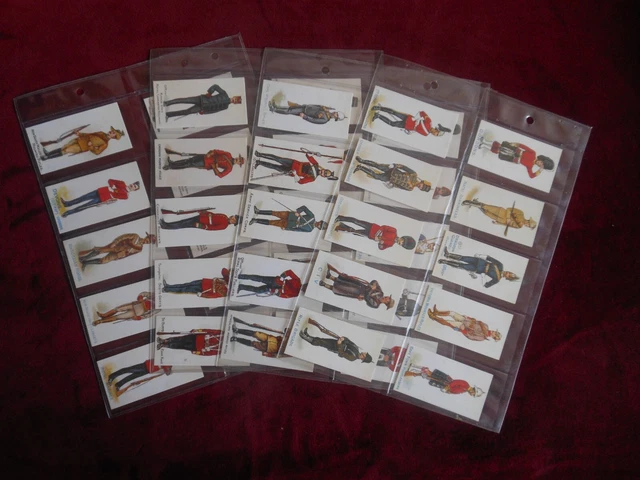 HOME & COLONIAL Regiments 1901 Orlando Cigarette X40 full set REPRO ...