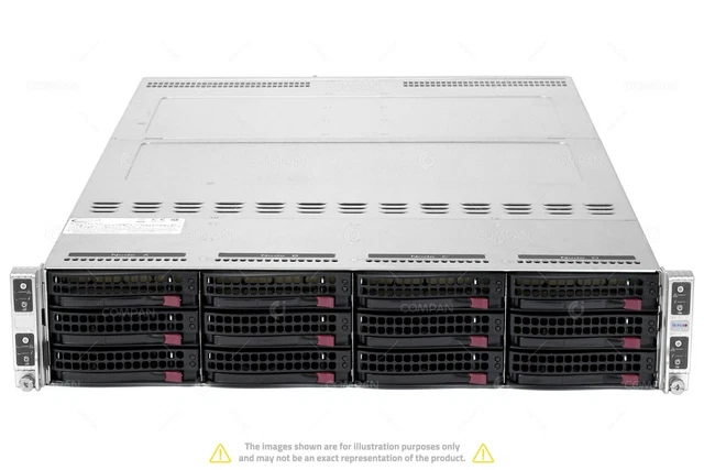 SUPERMICRO SYS-6029TP-HTR 4X X11DPT-PS 8x Xeon Gold 6126 256 GB RAM ...