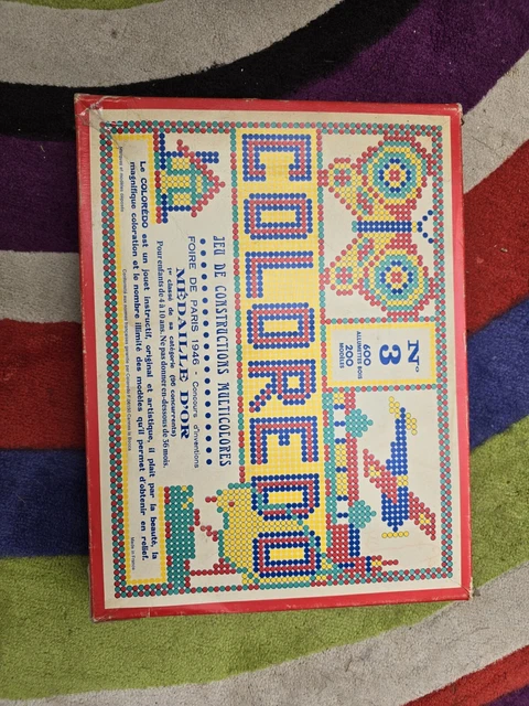 JEU ANCIEN COLOREDO n°3 - allumettes en bois EUR 4,51 - PicClick FR