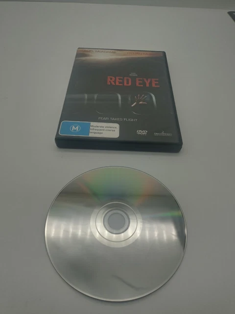 RED EYE PAL Movie DVD R4 VGC Rachel McAdams $4.00 - PicClick AU