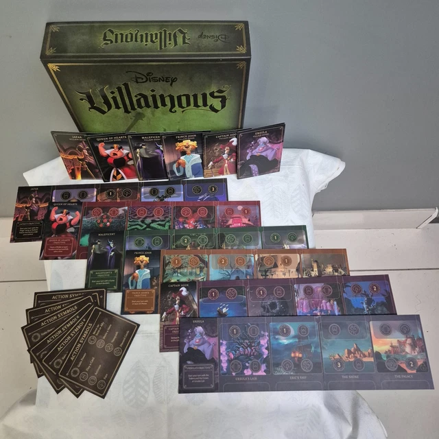DISNEY VILLAINOUS BOARD Game by Ravensburger, Strategy Game, Age 10 ...