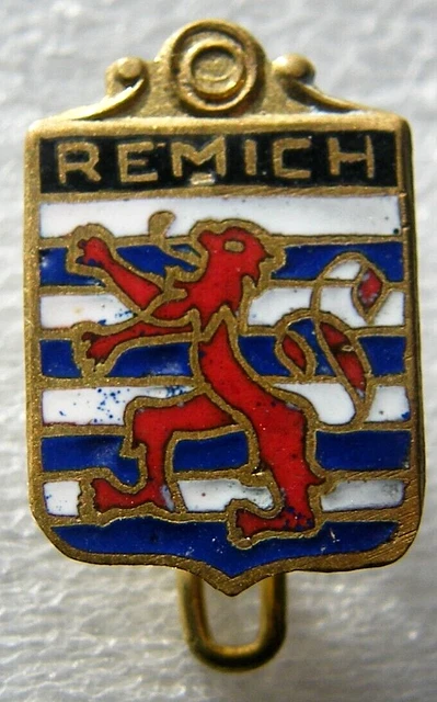 ANCIEN INSIGNE BLASON Badge Epingle Emaille Remich EUR 15,00 - PicClick FR