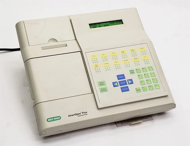 BIO-RAD BIORAD SMARTSPEC Plus Benchtop UV/Visible Spectrophotometer 200 ...