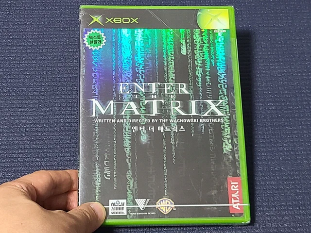 MICROSOFT XBOX ENTER The Matrix Retro Game Korean Version for MS ...