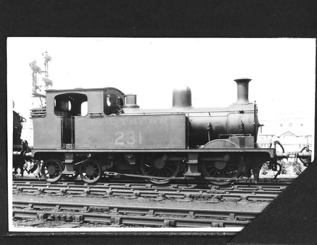 SOUTHERN RAILWAY - Class 0-4-4T No. 231 -Vintage Image - # L9023 £1.50 ...