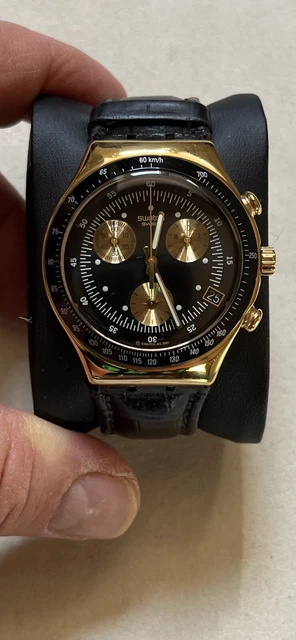 SWATCH IRONY CHRONO, Modello GOLDFINGER ( Ref. YCG401) Anno 2001.Limited Edition EUR 250,00 ...