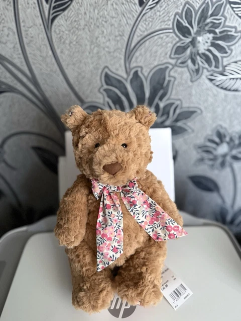 JELLYCAT LIBERTY LONDON Exclusive Wiltshire Bartholomew Bear BNWT +Tag ...
