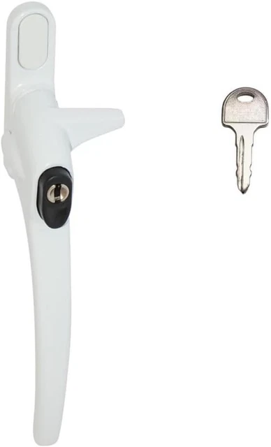 COCKSPUR UPVC WINDOW Handle Universal Key Locking Catch Double Glazing ...