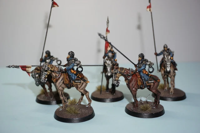 FORGEWORLD DEATH KORPS of Krieg Death Rider Ridemaster x 5 Painted £188 ...
