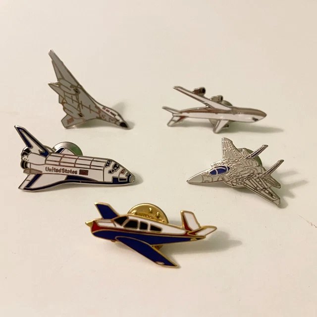VINTAGE LOT OF 5 Aircraft Beechcraft Boeing Tomcat Space Shuttle ...