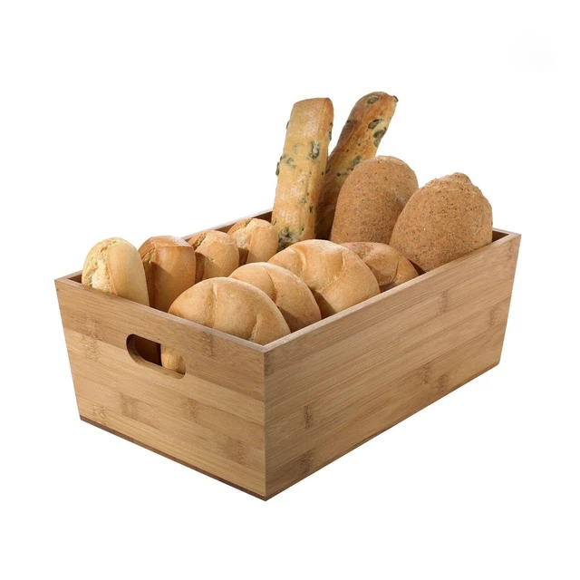 CESTINO PANE RETTANGOLARE Bamboo 20x15x9 cm Leone | Porta Pane ...