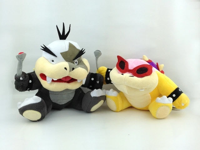 2X SUPER MARIO Bros Koopalings Roy Morton Koopa Jr Plush Toy Stuffed Animal 7" EUR 19,37 ...