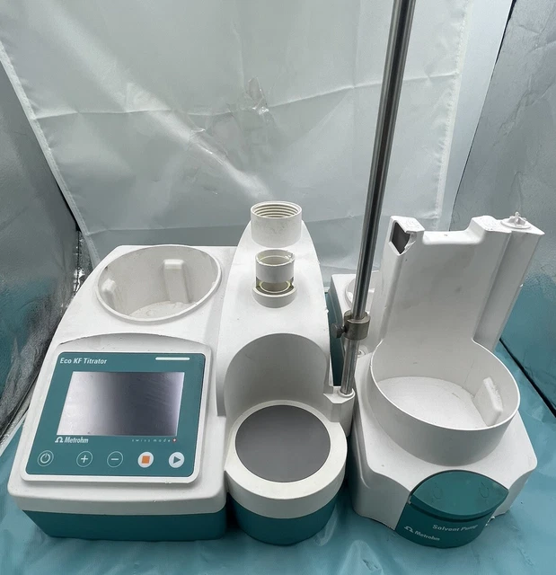 METROHM ECO KF Titrator & Solvent Pump for PARTS or REPAIR $1,689.00 ...