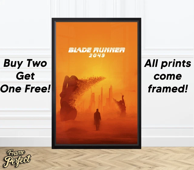 FRAMED BLADE RUNNER 2049 v2 Movie Poster | A3 | Wall Art | Home Decor ...