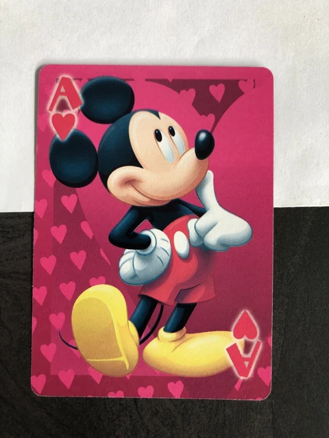 MICKEY MOUSE DISNEY Cartoon Swap Playing Card: Minnie Donald Daisy ...