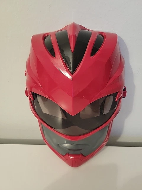 RED RANGER MASK Power Rangers Movie FX 2016 Mighty Morphin Talking Toy ...