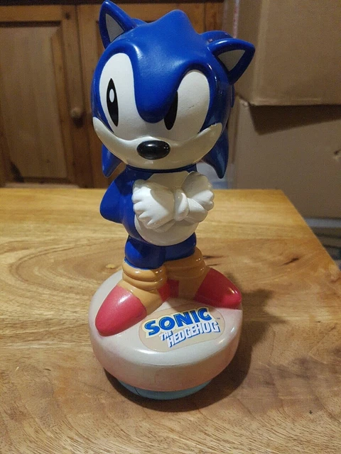 SONIC THE HEDGEHOG Shadow Figure Toy Sonic X Rare Vintage Official Sega ...