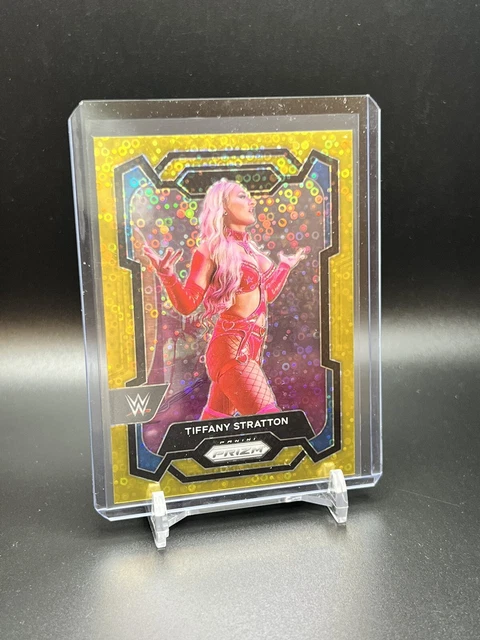 2024 PANINI PRIZM Wwe Undercard Tiffany Stratton Gold /10 EUR 138,66 ...
