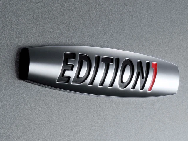 ORIGINAL MERCEDES-BENZ EMBLEM Logo Sticker "Edition 1" Abzeichen - NEU ...