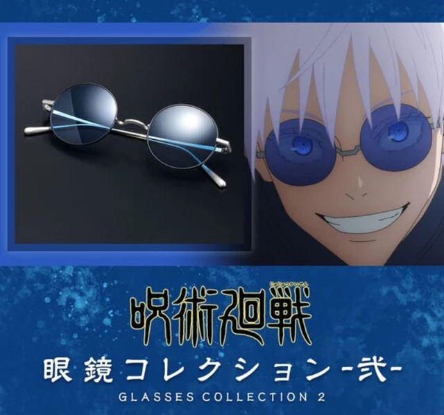 PREMIUM BANDAI JUJUTSU Kaisen 2 Gojo Satoru Model Sunglasses Blue Lens ...
