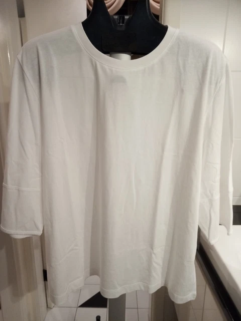 KMART ANKO WHITE& cotton modal tee, t shirt, 18, BNWT $14.30 - PicClick AU