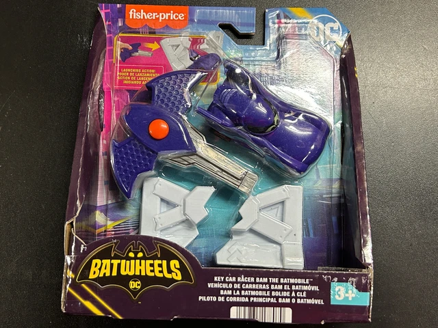 FISHER-PRICE DC BATWHEELS 1:55 Scale Toy Car Bam The Batmobile ...
