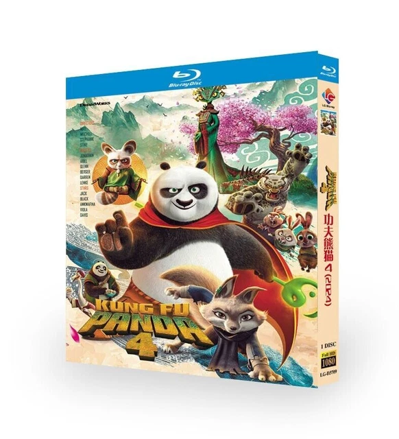 KUNG FU PANDA 4 (2024) Movie 1 Disc All Region New Box Set Sealed £15. ...