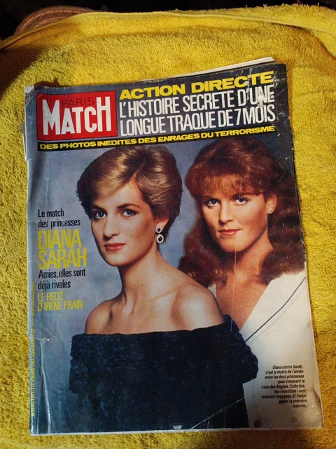 PARIS MATCH LE Match Des Princesses Diana Sarah EUR 5,00 - PicClick FR